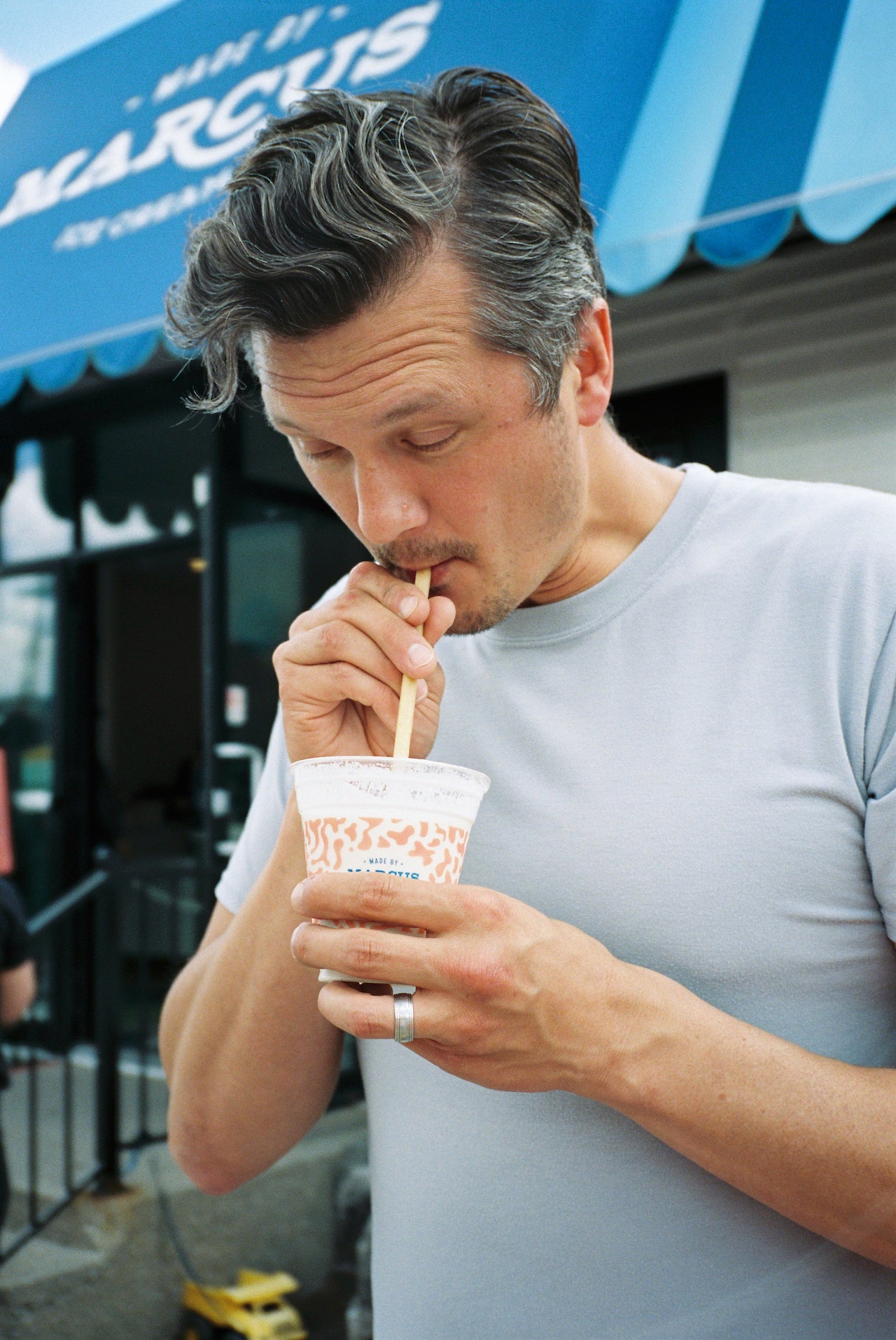 Made by Marcus. Small Batch Ice Cream.